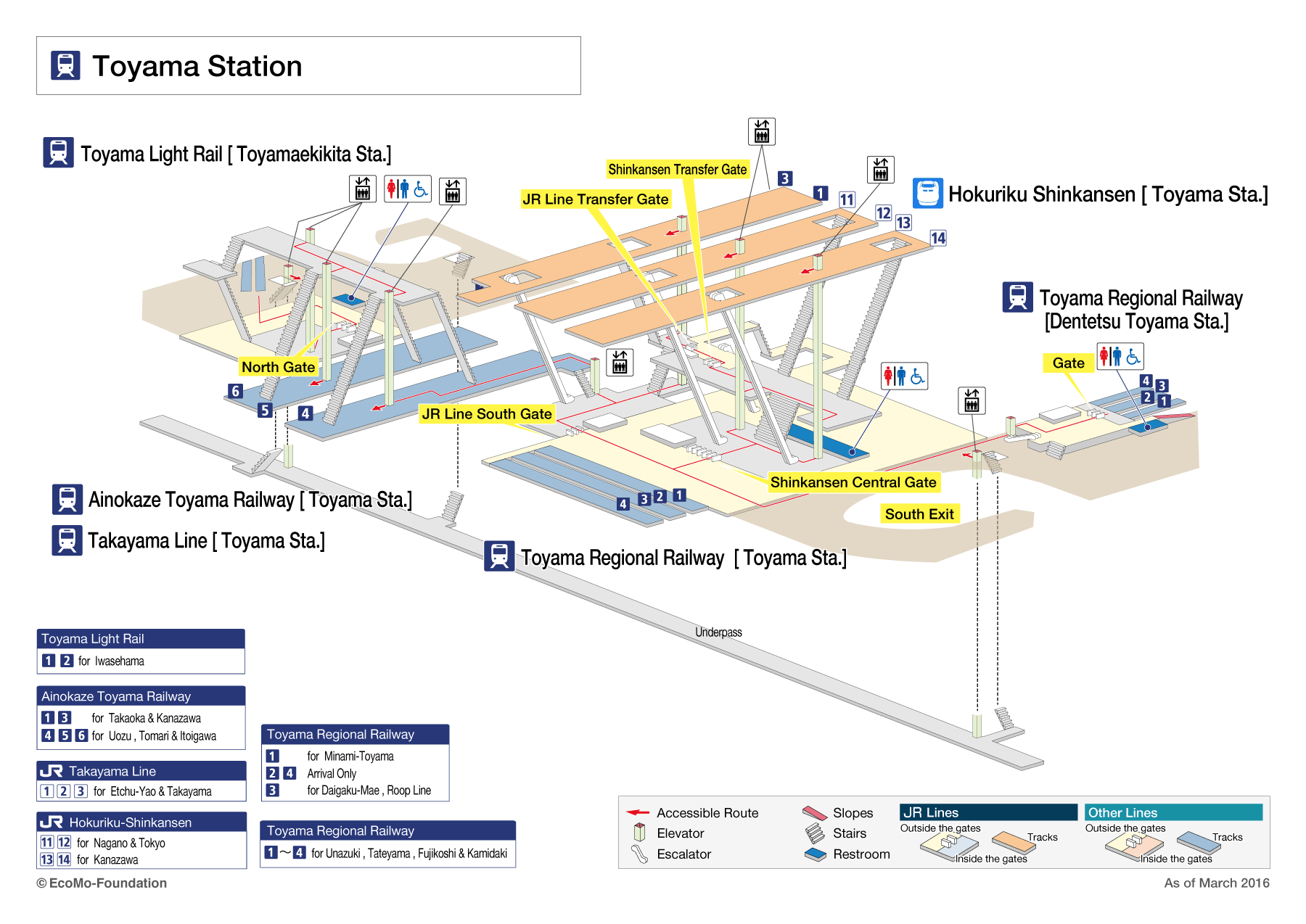 The station map | RakuRaku Odekake-net
